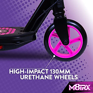 M8TRX 12V Electric Scooter for Kids Ages 6-12, Powered E-Scooter with Speeds of 8MPH (Pink)