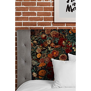Society6 Burcu Korkmazyurek Exotic Garden-Night XXI Tapestry, 60" X 80", Multi