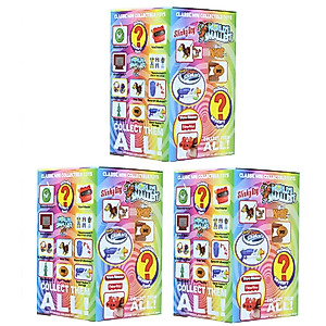Worlds Smallest Classic Novelty Toy Series 4 Surprise Box - 3 Count