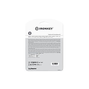 Kingston Ironkey Vault Privacy 50 USB-C 32GB Flash Drive | FIPS 197 Certified | XTS-AES 256-bit | BadUSB and Brute Force Protection | Mult-Password Option | IKVP50C/32GB