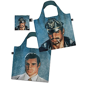 Tom of Finland Day & Night Double-Sided Tote Bag (Leatherman, gay)
