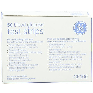 GE100 Test Strips 50ct