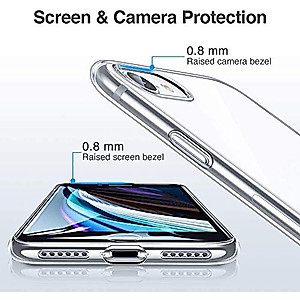 KJYFOANI for Infinix Note 30 Case with 2 x Tempered Glass Screen Protector, Transparent Shockproof Solf Silicone Protection Case for Infinix Note 30, Case for Women Men, (6.78") - Graffiti