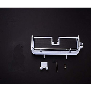 YunNasi Tension Rod Corner Shower Caddy Pole Shower Rack Shower Shelf Baskets for Shampoo Conditioner Soap