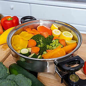 Precise Heat 3-1/2-Quart Surgical Stainless-Steel Oil Core Skillet