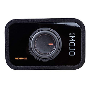 Memphis Audio MJME8S1 Single 8" Loaded Enclosure 1 ohm - 900 RMS