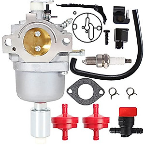 LA115 Carburetor for John Deere D110 LA105 D105 LA125 LA110 D100 1742HS S17 JS40 Lawn Tractor Nikki 594593 792345 697203 792036 Briggs & Stratton B&S 17.5hp 19.5hp 21hp Engine