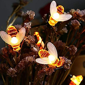 LIUPENGWEI Solar Led Fairy Lights String Light 8 Flashing Mode Outdoor/Indoor Decorative Light for Garden Home Wedding Party Christmas Halloween Decoration Lights String Garden Ghost Light