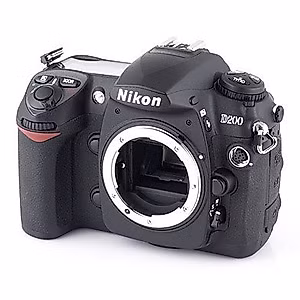 Nikon D200 10.2MP Digital SLR Camera (Body Only) (Discontinued by Manufacturer) (Renewed)