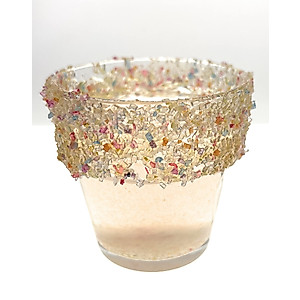 Snowy River Pride Mix Cocktail Sugar - Kosher Rainbow Cocktail Rimmer and Coffee Rimmer (4 Ounce Bag)