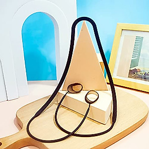 IiEXCEL Strap Ear Tips Kit Compatible with JBL Tune 120TWS / 125TWS, Anti-Lost Soft Silicone Lanyard Neck Rope Cord Lease Gel Eartips Skin Accessories Compatible with JBL Tune 125TWS / 120TWS - Black