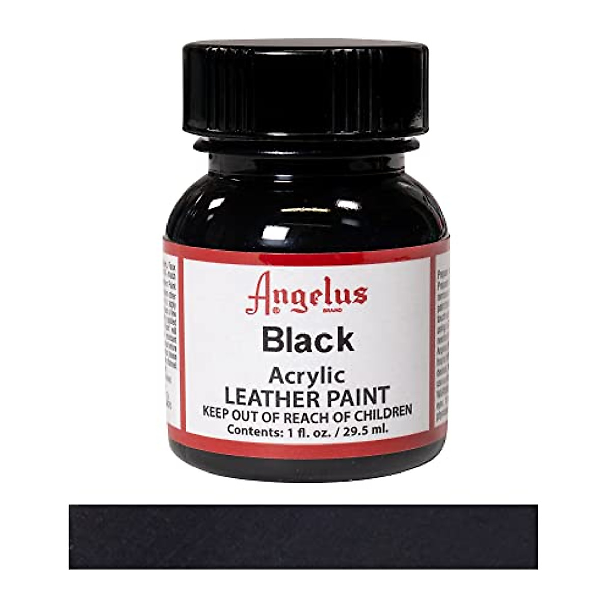 Angelus Acrylic Leather paint Black 1oz