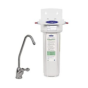 Nitrate Under Sink Water Filter System | Single Cartridge | Filters 10,000 Gallons | Crystal Quest