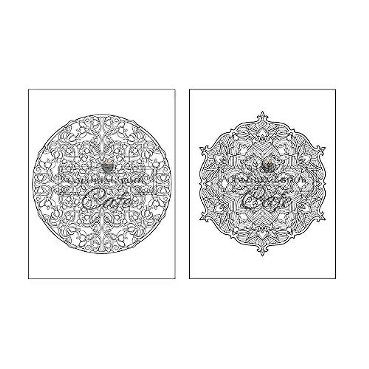 125 Mandalas: An Adult Coloring Book Featuring 125 of the World’s Most Beautiful Mandalas for Stress Relief and Relaxation (Mandala Coloring Books)
