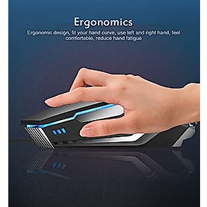 Akin K3 USB Wired Gaming Mouse Notebook Gaming Mouse 7-color RGB RGB Chroma Backlit Competitive Mouse Ergonomic 7 Button Programmable Mouse