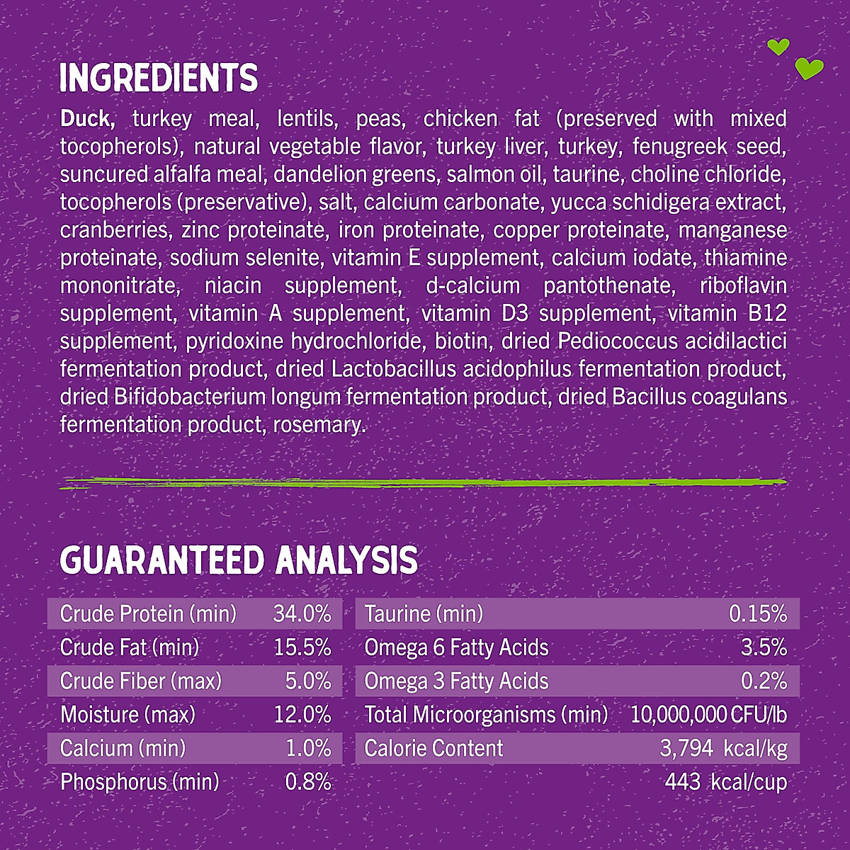 Stella & Chewy's Raw Coated Premium Kibble Cat Food – Grain Free, Protein Rich Meals – Cage-Free Duck Recipe – 5 lb. Bag