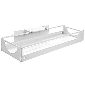 OKUMEYR Drawer Rack Wire Holders for Cords Clear Drawer Clear Shelves Under Sink Cabinet Organizer Pull Out Sink Shelf Slide Out Pantry Shelves Kitchen Cabinet Rack Metal Organizer