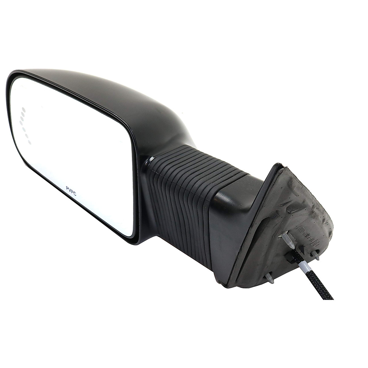 Kool Vue Mirror Compatible With 2000-2006 Chevrolet Suburban 1500, 2000-2006 Chevrolet Suburban 2500, Textured Black, Power, In-glass Signal Light Driver Side