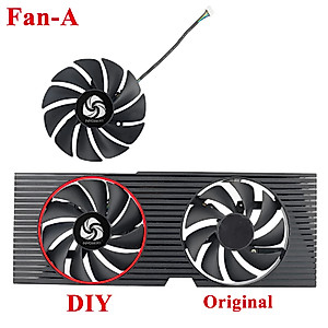 DIY PLA09215B12H GPU Cooling Fan for OEM Dell Nvidia RTX 3070 3080 3090 Graphics Card Cooler