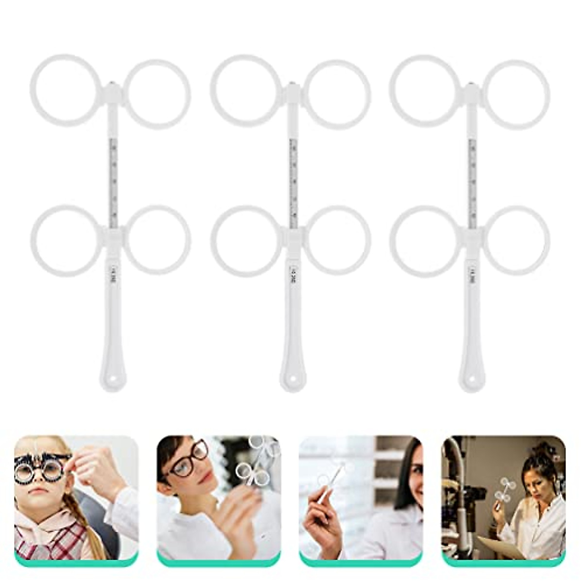 ibasenice Optometry Instrument Flip For Lens, 3pcs Optical Flipper ±25° ±0.5° ±100° Optometry Confirmation Test Tool Optometry Flips Lens