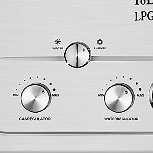 18L Tankless LPG Propane Gas Hot Water Heater Instant Boiler Bathroom Shower Instant Hot Water Heater