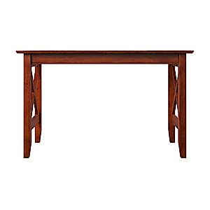 Lexi Multi-Purpose Desk, Writing Desk, Craft Table, Work Table, Computer Desk, 49 inch, Solid Wood, Brown