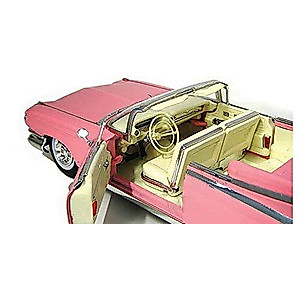 1959 Cadillac Eldorado Biarritz Convertible, Pink - Maisto Premiere 36813 - 1/18 Scale Diecast Model Toy Car by Maisto