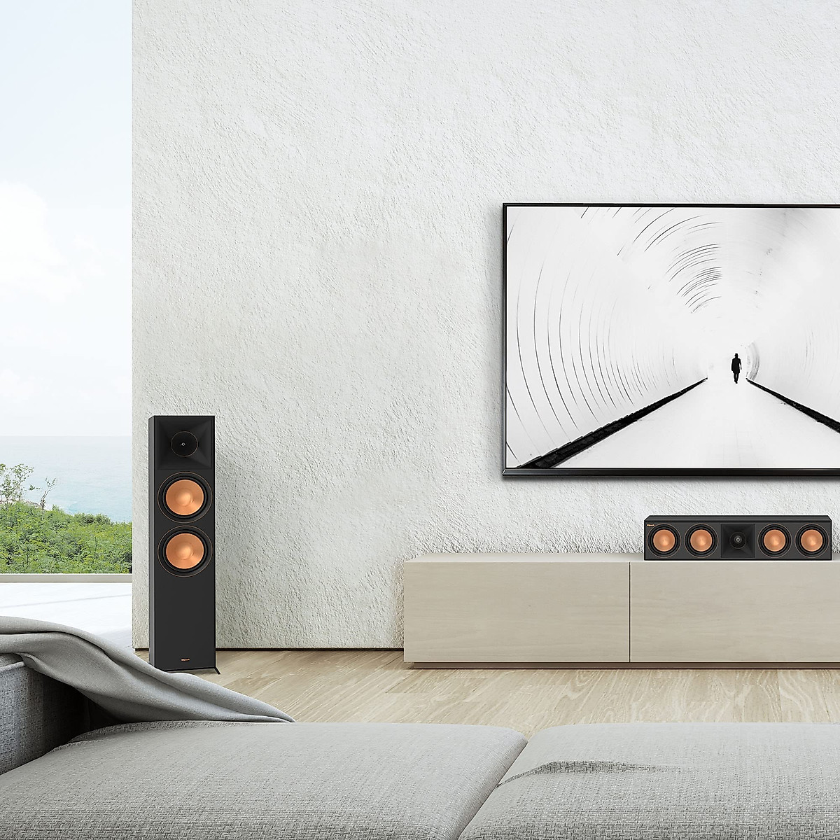 klipsch Reference Premiere RP-8000F II Ebony Floorstanding Speaker