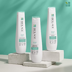 Biolage Cooling Mint Shampoo | Cleanses Excess Oil | For Oily Hair | Cool Sensation | Cruelty Free | Vegan | Salon Shampoo | 13.5 Fl. Oz