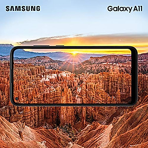 SAMSUNG Galaxy A11 LTE Verizon | 6.4" Screen | 32GB of Storage | Long Lasting Battery | Single SIM | 2020 Model | US Version & Warranty| Black - (SM-A115UZKAVZW)