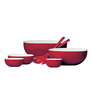 Mepal Rosti Bowl 2.5 Litres Red/White
