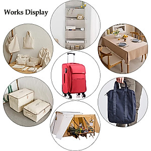 GeeComfy Waterproof Canvas Fabric by The Yard 58" W 600D Upholstery Polyester Material Indoor Outdoor Water Resistant Fabric for Chair Cushion Furniture Cover Sewing DIY Cloth, 1 Yard Silver Gray