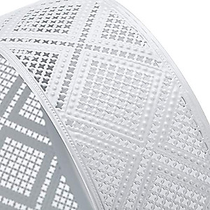 VILAVITA Cake Stand Set Round Metal Set of 3 Cake Stands Dessert Display Cupcake Stands, White