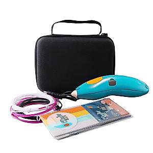 WERJIA Hard Carrying Case Compatible with 3Doodler Start 3D Printing Pen (Black)