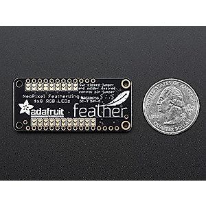 NeoPixel FeatherWing - 4x8 RGB LED Add-on for All Feather Boards