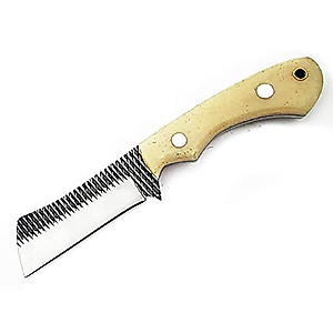SM9 7" Fixed Blade hoof rasp Knife/Fixed Blade Knives/Cow boy Knife/Fixed Blade Knife with Sheath