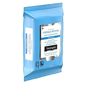 Neutrogena Makeup Remover Cleansing Towelettes, Fragrance Free, 21 ct