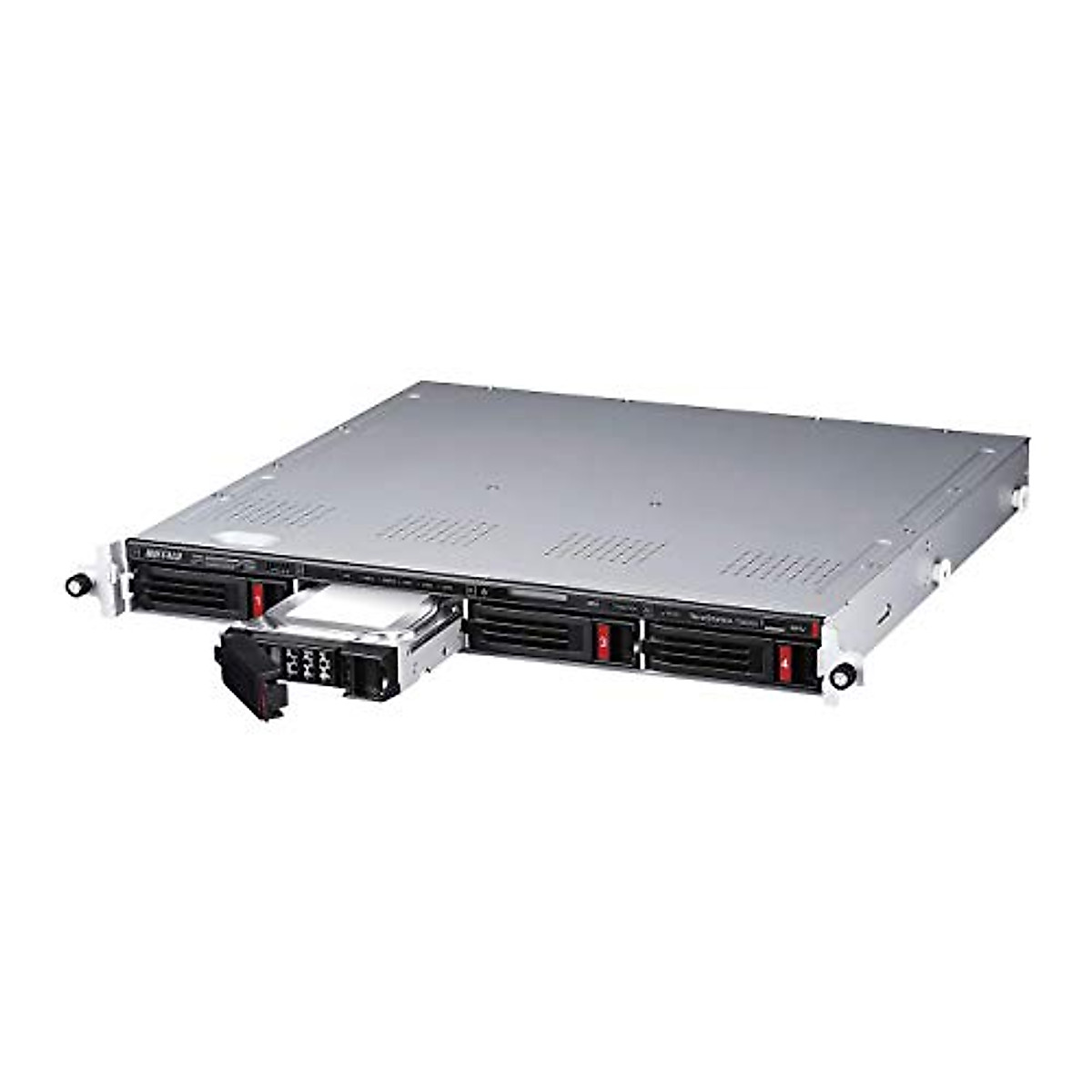 BUFFALO TeraStation 6400RN 48TB (4x12TB) Rackmount NAS with HDD Included + Snapshot Protection Against Ransomware / 4 Bay / 10GbE/ Storage Server/NAS Server/NAS Storage/Network Storage/File Server