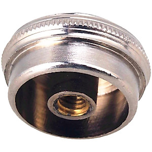 Jiayouy Silver Plated Flute Head Crown Headjoint Screw Cap Flute Repair Parts Instrument Accessory