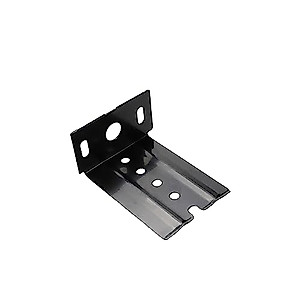 KUMGROT Black Keyboard Slides 14 Inches Keyboard Tray Under Desk Slides Computer Drawer Tray Accessories Keyboard Drawer Slides with Adjustable Height Bracket