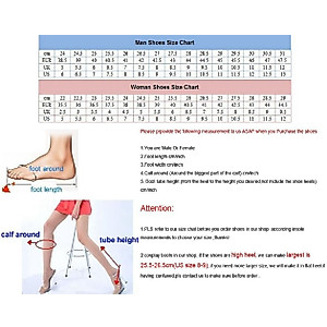 Yuanplate UTA Cosplay Shoes Boots Women Halloween Leather Shoes Short Boots Costume Props (Female US 8/EU39)