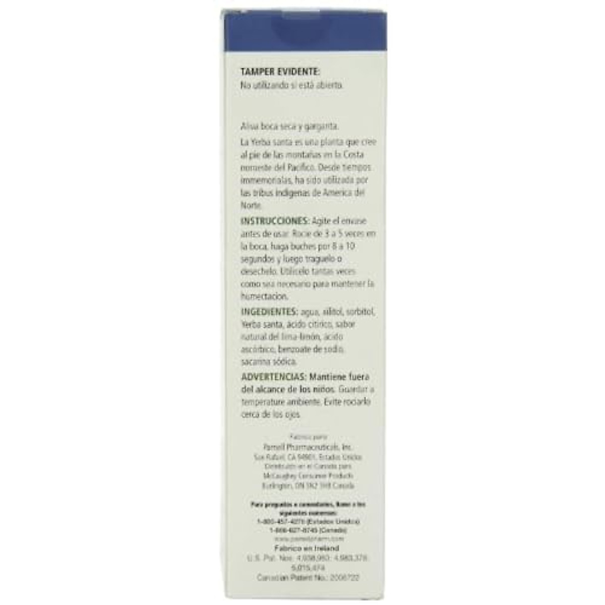 Mouth Kote Dry Mouth Spray, Oral Moisturizer with Yerba Santa, 8 Fluid Ounce