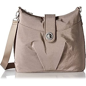 Baggallini Womens Helsinki Crossbody hobo handbags, Portobello Shimmer, One Size US