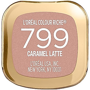 L’Oréal Paris Colour Riche Original Creamy, Hydrating Satin Lipstick with Argan Oil and Vitamin E, Caramel Latte , 1 Count