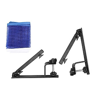 VGEBY Table Tennis Net, Portable Net with Metal Clamp Posts Indoor Outdoor Game Accessories Table Tennis Supplies