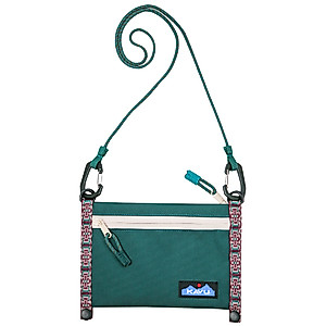 KAVU Tahom Crossbody Bag 2 in 1 Travel Pouch - Pastel Prep