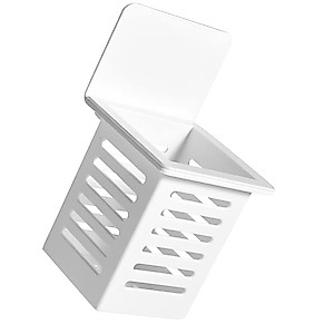 Hemoton Dishes Drying Rack Dish Drying Rack Dry Rack for Dishes Toiletry Organizer Wall Mounted Drying Rack Clothes Drying Rack Chopsticks Cage Kitchenware White Tableware