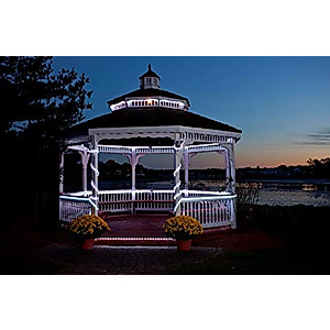 SYLVANIA LED Plug-In 32.8' Outdoor Flex Light Strip Complete Lighting Kit, 6500K Daylight Color Temperature - 1 Pack (75626)