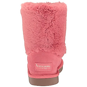 Koolaburra by UGG Unisex-Child Aubrei Short Boot, Tea Rose, 5 Big Kid