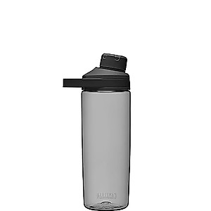 CamelBak Chute Mag BPA Free Water Bottle with Tritan Renew - Magnetic Cap Stows While Drinking, 20oz, Charcoal